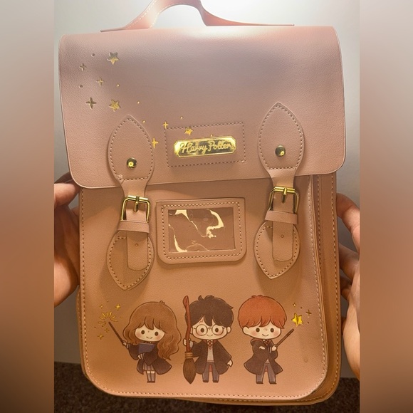 Loungefly | Bags | Loungefly Harry Potter Dusty Rose Backpack With Ron ...